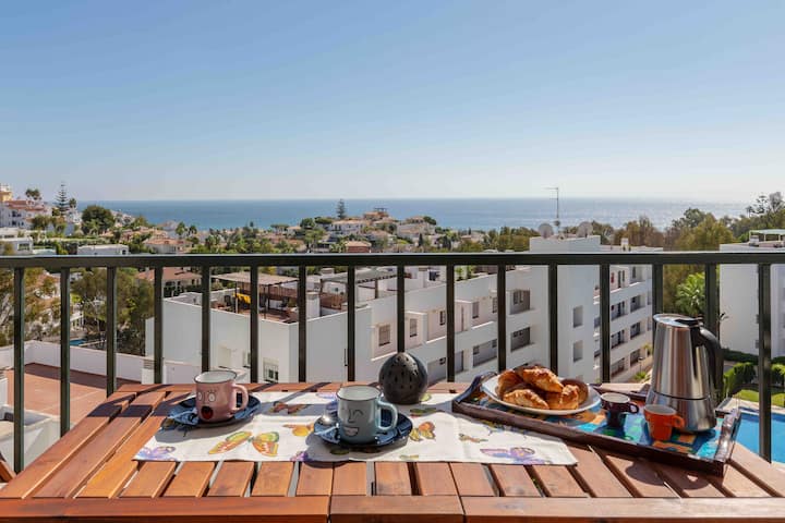 ☀️Ylenia’s Sea View Place☀️ - La Cala de Mijas
