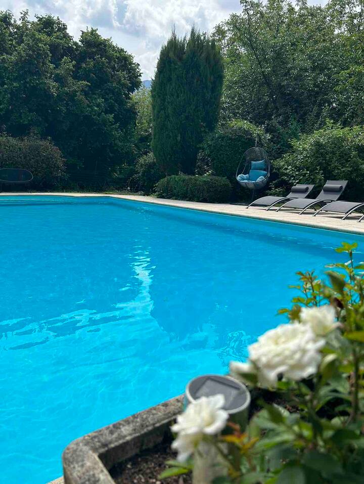 Logement Charmant Avec Piscine Babusya - Autrans