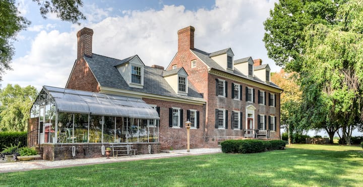 Historic Manor House On Beautiful Eastern Shore Estate - Chestertown, MD
