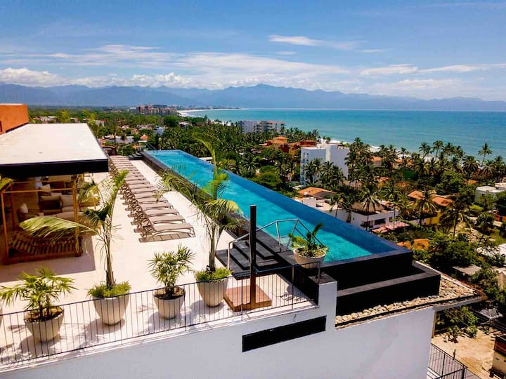 Ocean Views In Beautiful Golden Zone Bucerias! - Bucerías