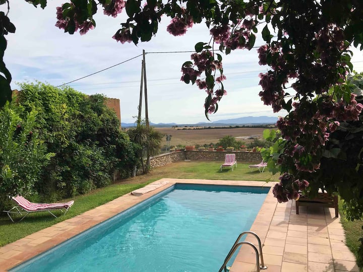 June Special Amazing Rural Villa W/ Pool And View - Banyoles