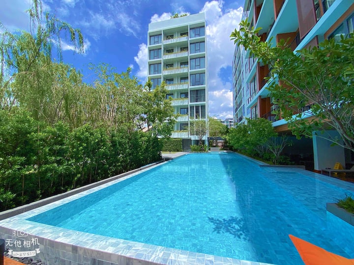 曼谷精品公寓/泳池健身房/贵妇商圈/临近Bts/巴士东站/夜店街 - Bangkok