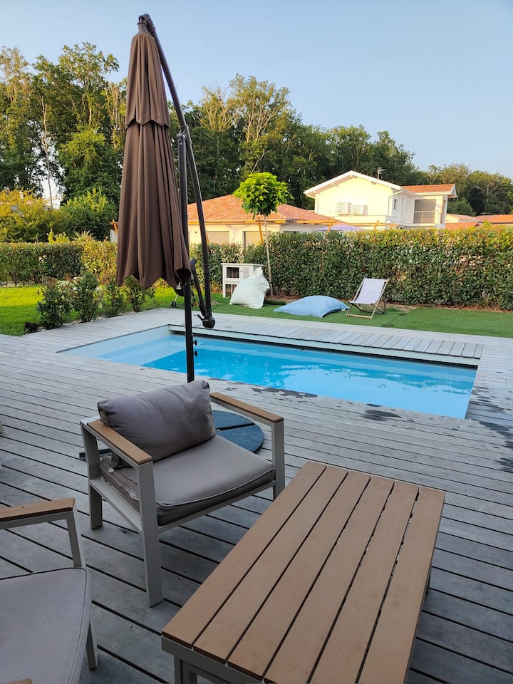 Maison&dépendance Avec Piscine - Capbreton