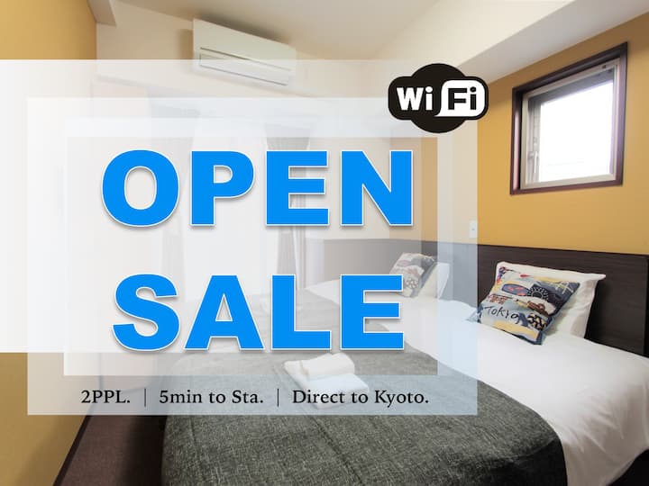 Easy Access To Kyoto・subway5mins・umeda5mins・1004 - Osaka