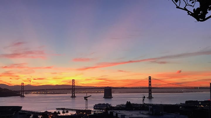 Amazing Views From Top Of The Hill - San Francisco, CA