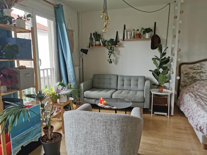 Asnières-sur-seine (10min De Paris) 30m2 Balcon - Asnières-sur-Seine