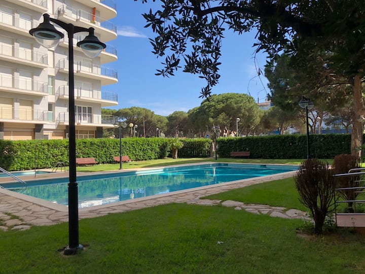 Apartamento Junto Al Mar Con Piscina En Blanes - Blanes