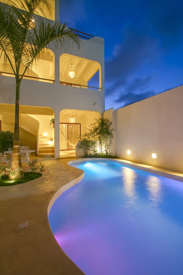 Villas Del Mar Turquesa Hermoso Cerca De Playa 88 - 플라야 델 카르멘