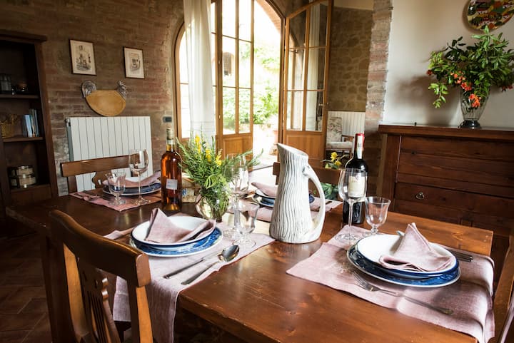 Typical Tuscan Country House With A/c - Siena