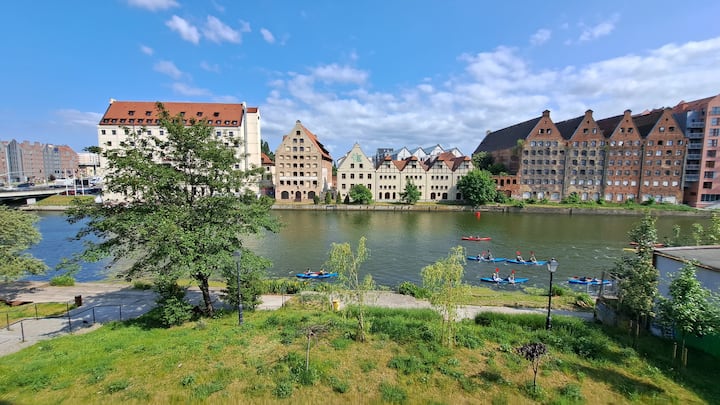 Apartament Velvet *Centrum* River View * Nad Wodą - Danzig