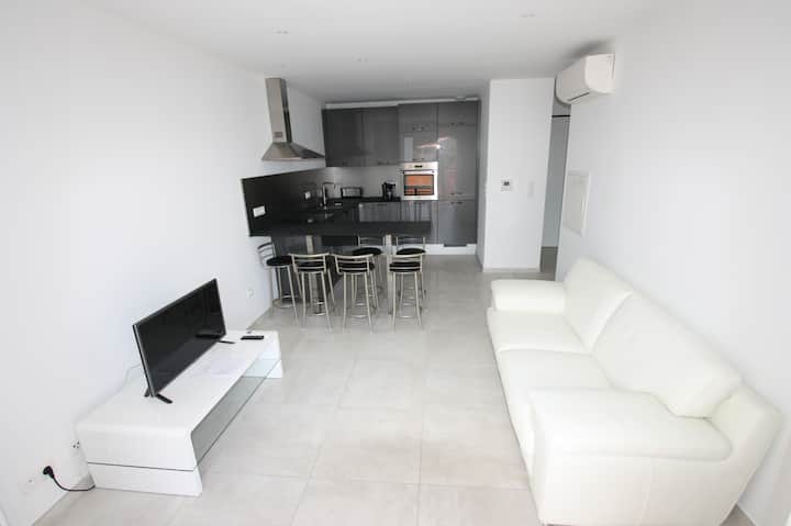 Luxueux T2 450 Metres Plage Calvi, Parking, Wifi - Calvi