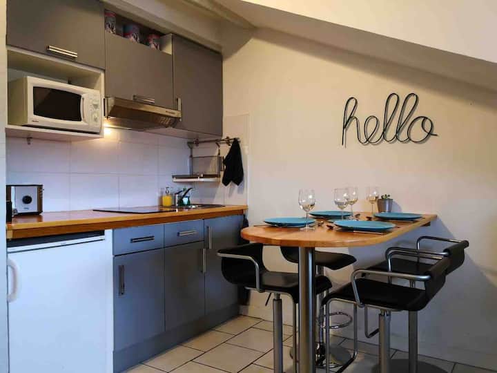Joli T2bis + Mezzanine Au Petit Bayonne Classé 2* - Bayonne