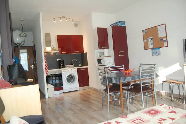 Studio 30m² -Residence Grand Pre - Rdc - Piau Engaly