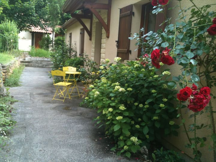 Maison Plein Pied Avec Piscine - Gourdon