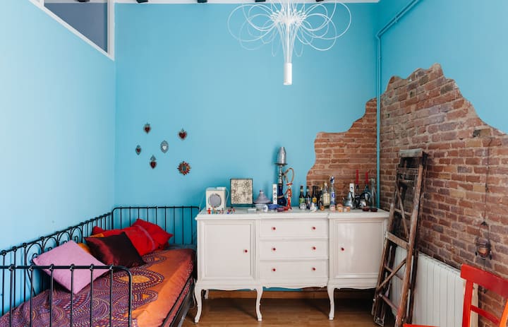 Cozy Single Room In The Bohemian Area. - Barcelona