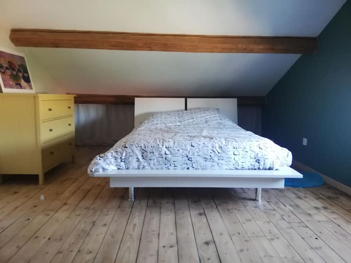 Savigneux : Chambre Spacieuse Très Agréable - Montbrison