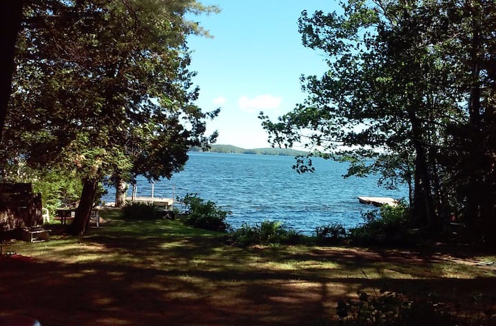 Waterfront Cabin On Cobbosseecontee - Beach Road, ME