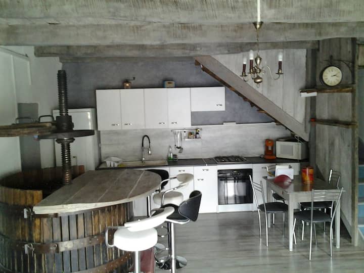 Le Pressoir, Chaleureux Cottage. - Puy-de-Dôme