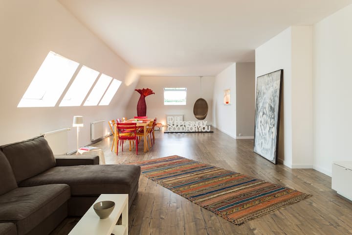 Spacious Designer Loft In Central Quiet Location - Kleinmachnow