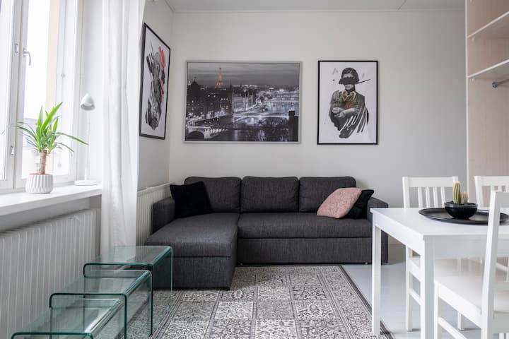 Rest Bright Penthouse Studio In Kallio - Helsinki