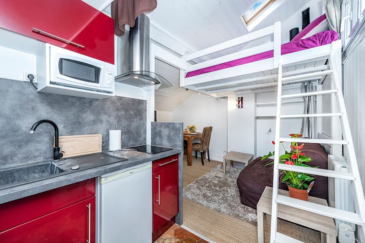 Studio Mezzanine In Downtown Fontainebleau - Fontainebleau