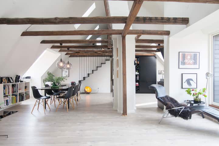 Light And Spacious Loft In The Heart Of Copenhagen - Copenhagen