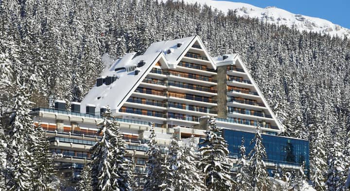 "Five Stars Apt And Pool" At Crans Ambassador - Leukerbad