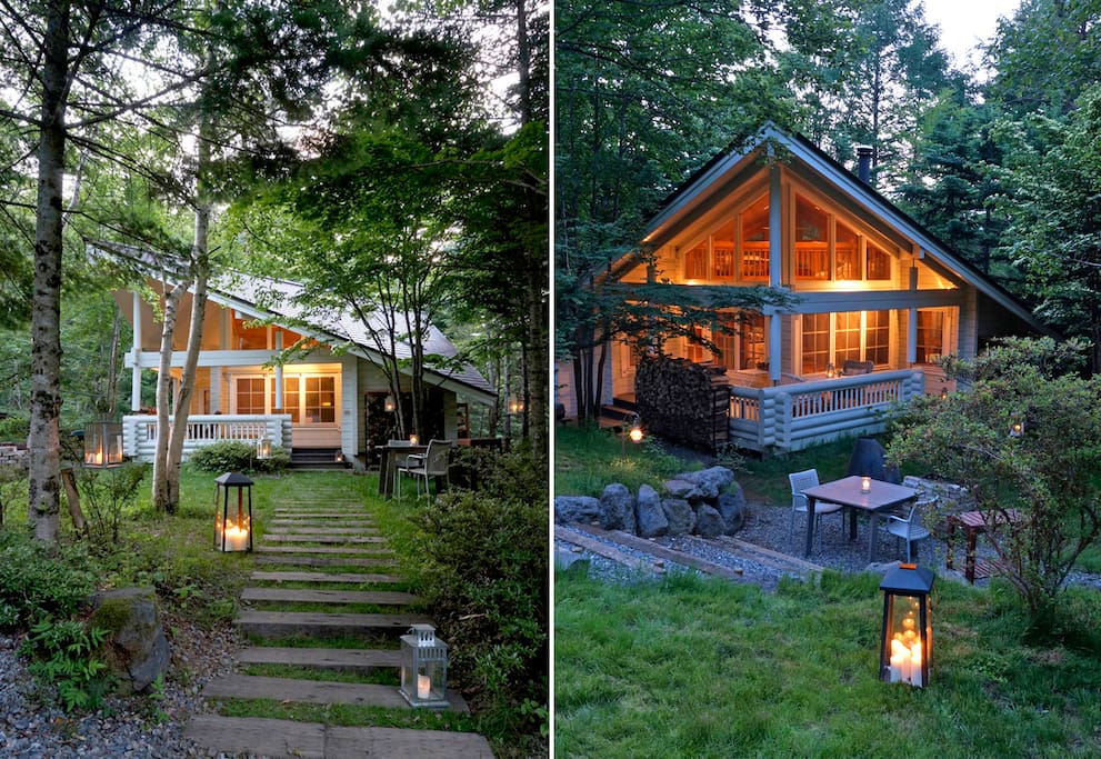 Mt Fuji Loghouse(Fujisan) - Cabins for Rent in 南都留郡鳴沢村, 山梨県, Japan