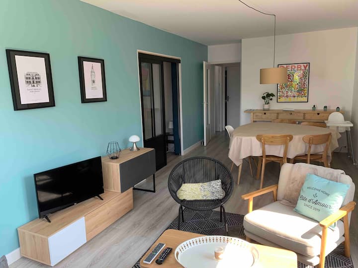 Bel Appartement T3 Rénové, à 80m De La Plage - Pornichet