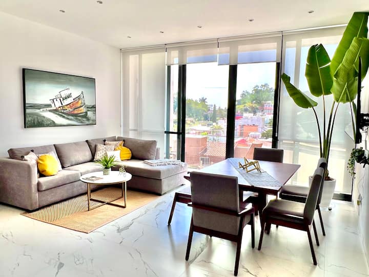 Lujoso Depa Con Alberca, Gym Jacuzzi Netflix-wifi - Cuernavaca