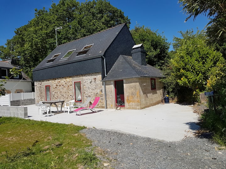 Gite Bord De Mer Calme Pour 4 Personnes Terrasse - Plougastel-Daoulas