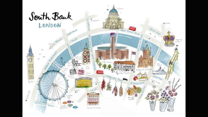 Bright Maisonette W. Roof Terrace 3mins Southbank - Waterloo Station - London