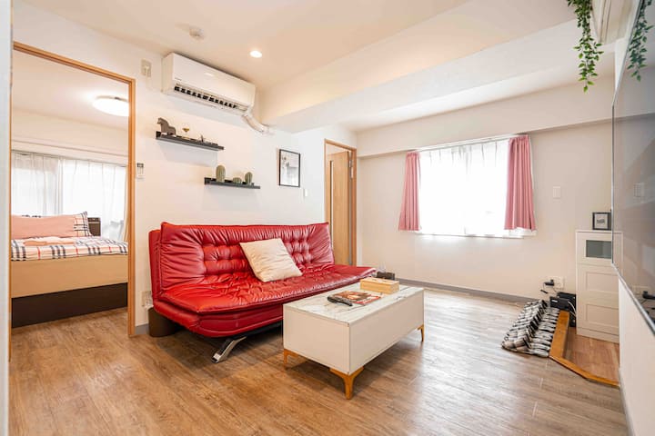 新宿繁华中心Jr山手线新大久保徒步三分钟，精心設計三房一聽，两套衛浴免费携带wi-fi#2 - Tokyo