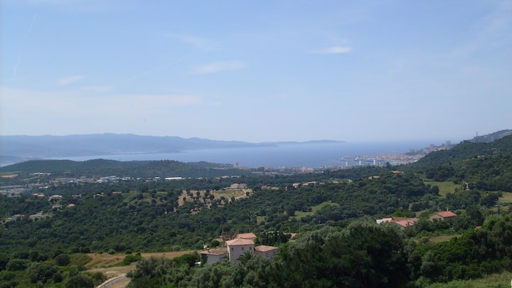 Promo Août F2 Vue Panoramique Mer Et Montagne - Bastelicaccia