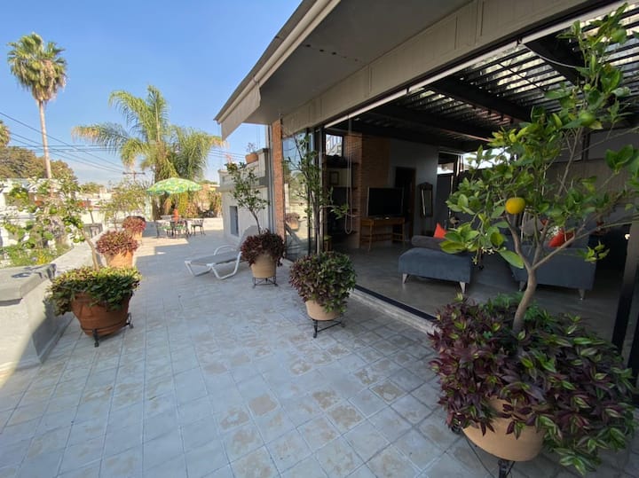 Loft En Casa Fuchs Con Terraza Esquinera|americana - Guadalajara