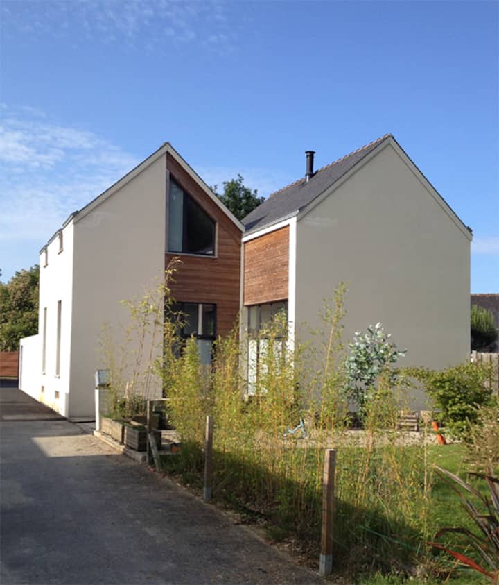 Maison Familiale Terrasse à St Goustan - Baden, France