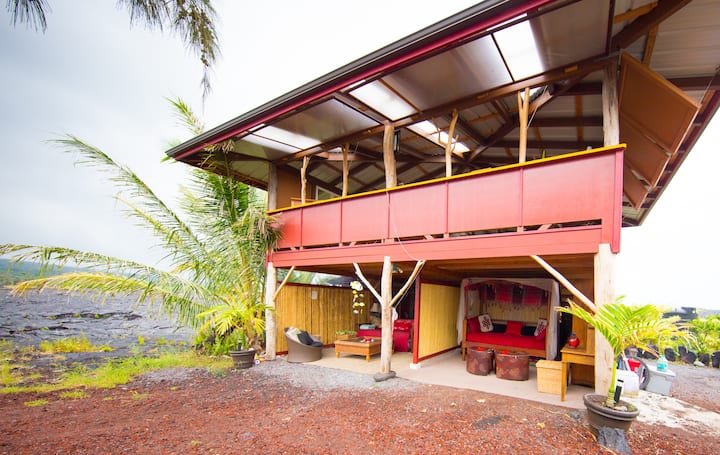Unique 3BR Eco-Retreat w/ Volcano Views & Beaches - Cottages for Rent ...