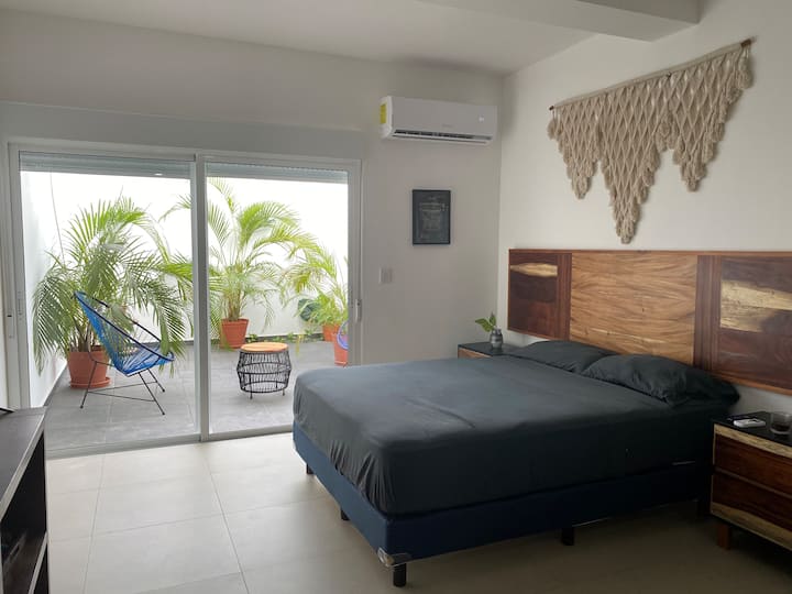 Hermosa Suite Pb Playa Del Carmen Patio Privado - Playa del Carmen