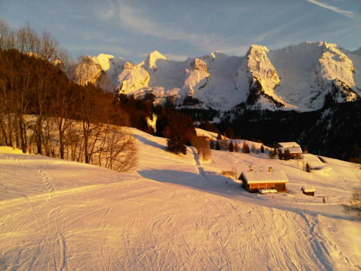 Chalet En Pleine Nature 4-10 Personnes Vue Superbe - Le Grand-Bornand