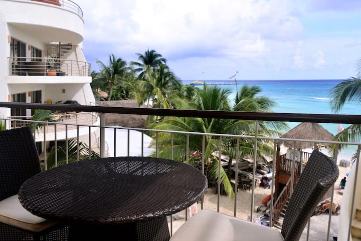 Beachfront 3in1 With Caribbean Views - Playa del Carmen