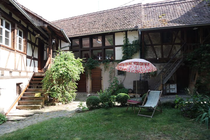 Gîte De Charme 4 éToiles, Le Jardin - Obernai