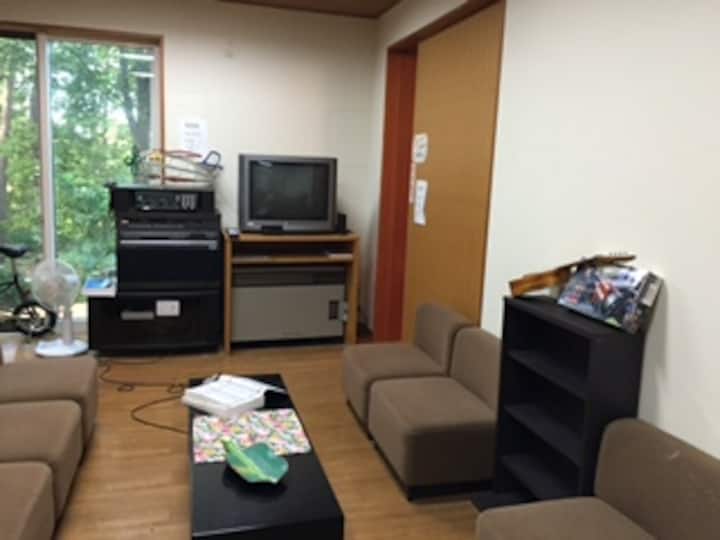 ２ベット洋室専有バス＆トイレ森のお宿ピルチャー フリードリンク＆パンをサービス中 連泊でよりお得！ - Nagano