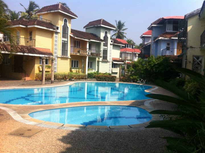 Portuguese Style Villa- 3 Bedrooms - Goa