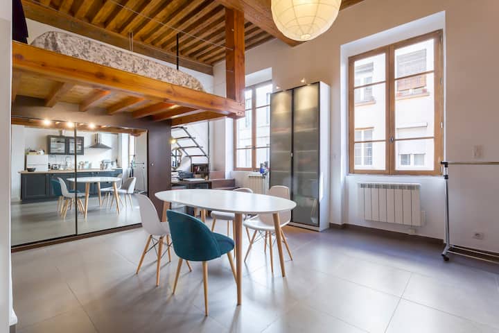 Loft Au Coeur De Croix-rousse (Lyon) Pour 2 Pers - Lyon