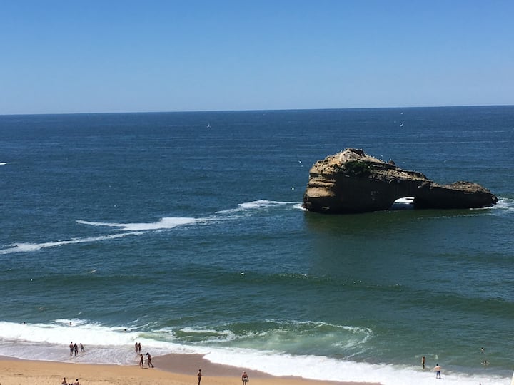 Superbe Studio Miramar Plein Sud, Pieds Dans L'eau - Biarritz