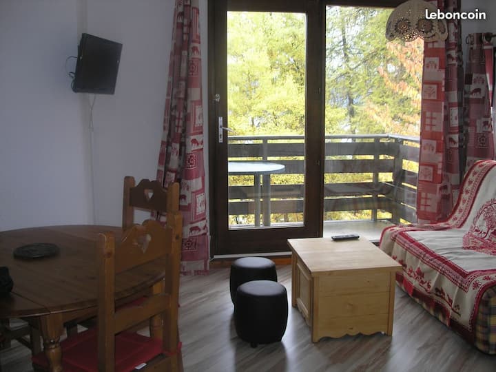 Studio Meublé 2 Adultes Et 2 Enfants / Adolescents - Les Orres