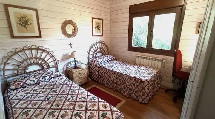 Habitación Doble Cabaña De Madera - Los Molinos