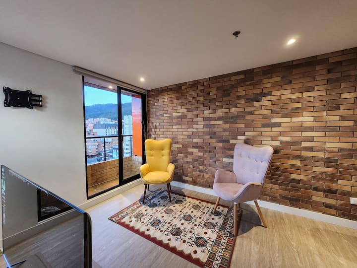 Ac1002 | Apt With Park View – Chapinero Bogotá - Bogotá
