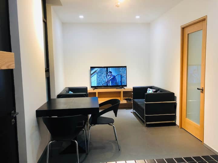 S605 Estudio Moderno 2 Habitaciones, 2 Camas - Monterrey