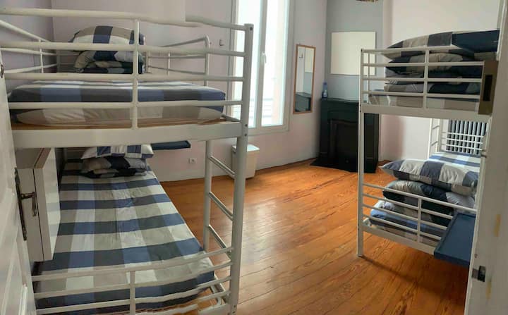Spacious And Bright Male Shared Room 3-4 - Paris